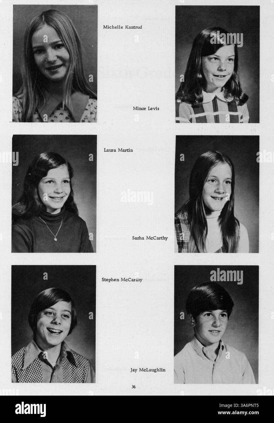 The 1974 Highcroft Country Day School yearbook records academic ...
