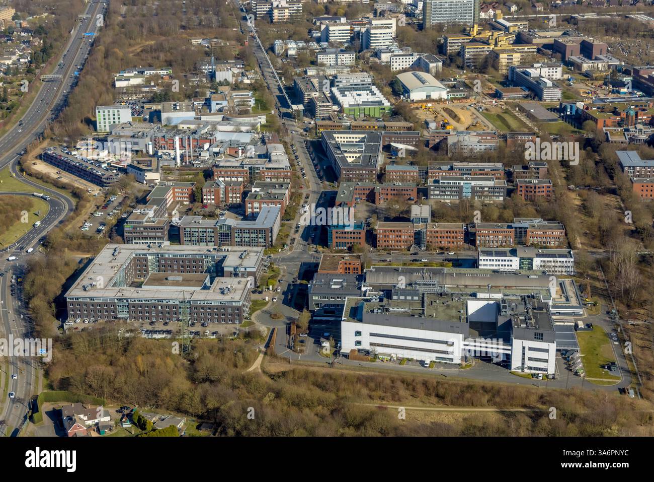 Luftbild, TU Technische Universität Dortmund Campus Nord, Eichlinghofen ...
