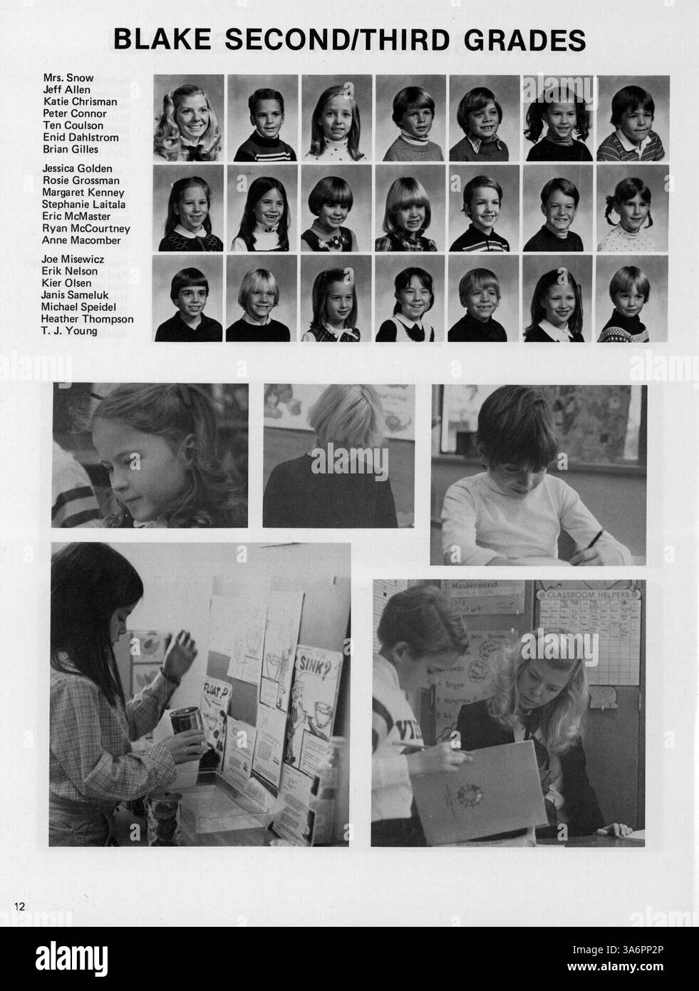 This yearbook from Blake Lower School captures the essence of the 1980 ...