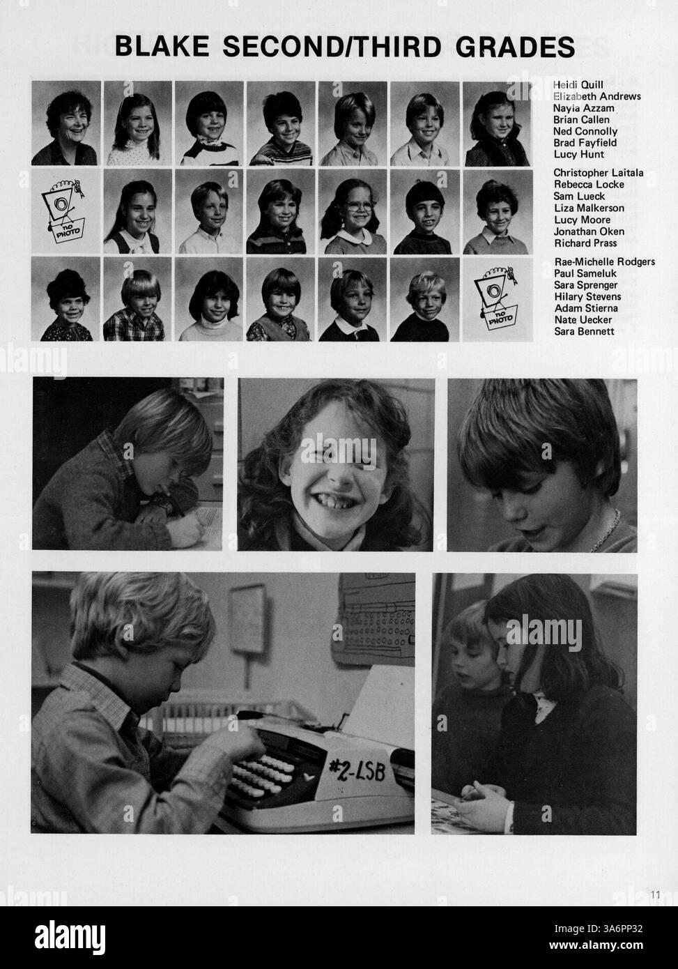 The 1981 blake lower school yearbook showcases the 1980 1981 aca hi-res ...