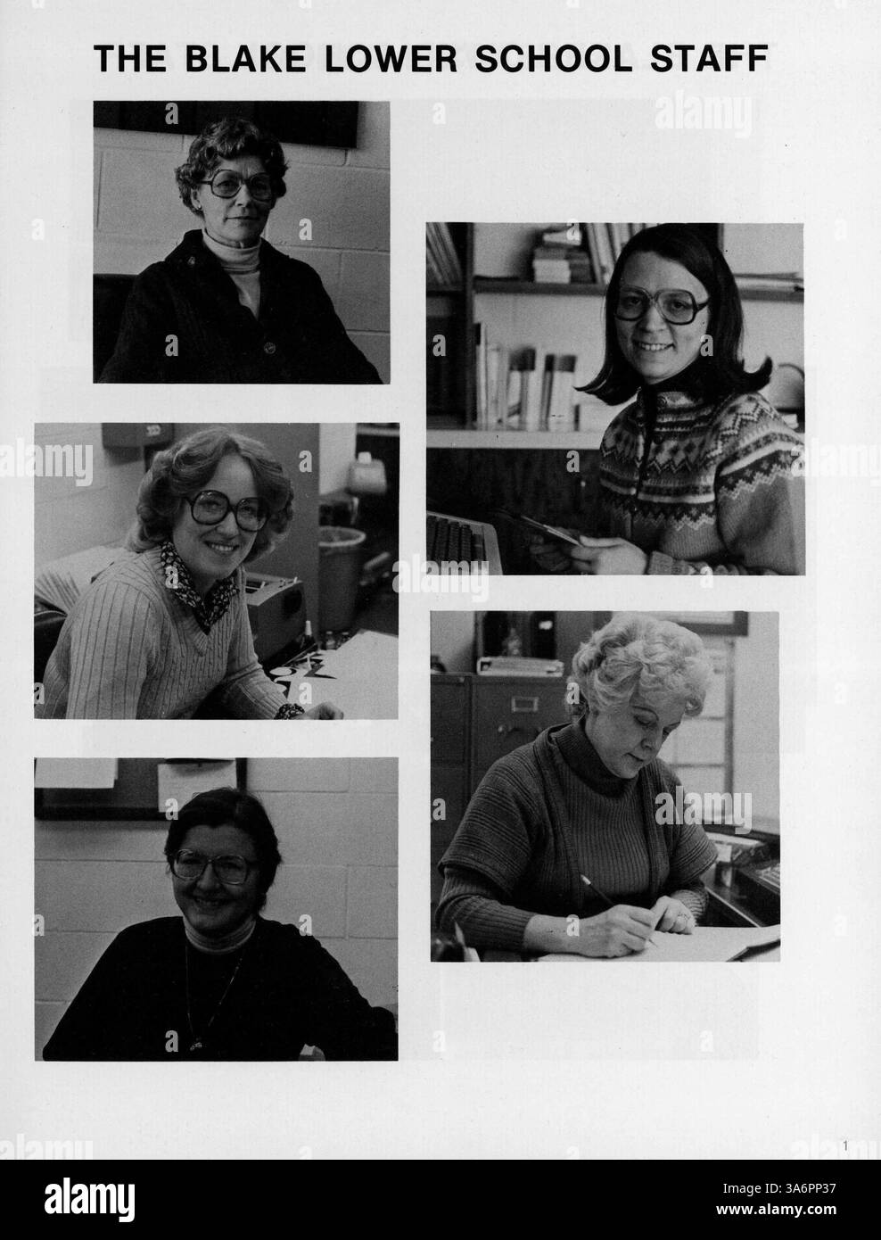 The 1981 yearbook from Blake Lower School highlights student life ...
