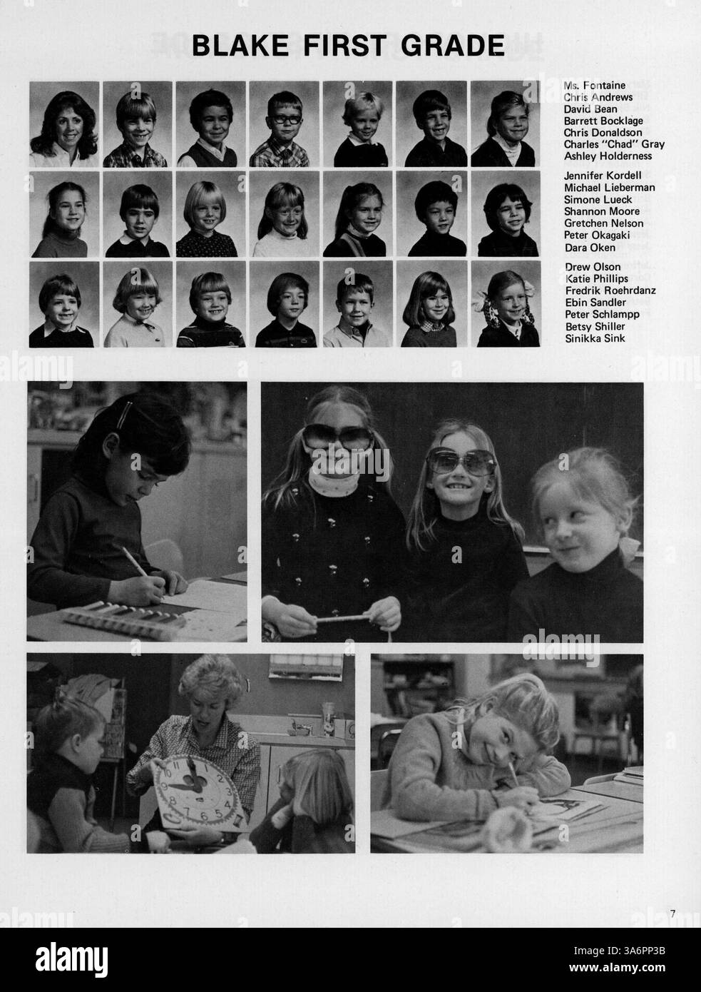 The 1981 Blake Lower School yearbook captures the school year’s events ...