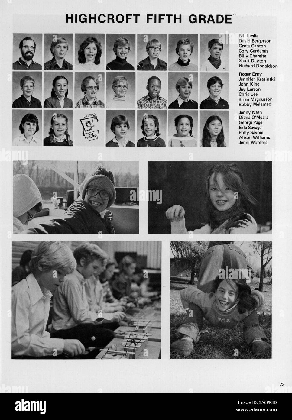 The 1981 blake lower school yearbook captures student and facult hi-res ...