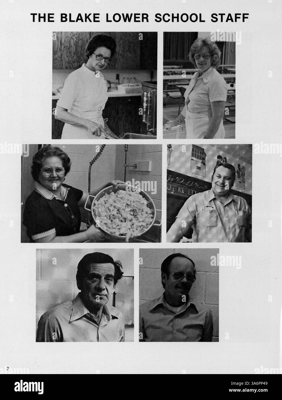 The 1981 yearbook of Blake Lower School documents the events, students ...