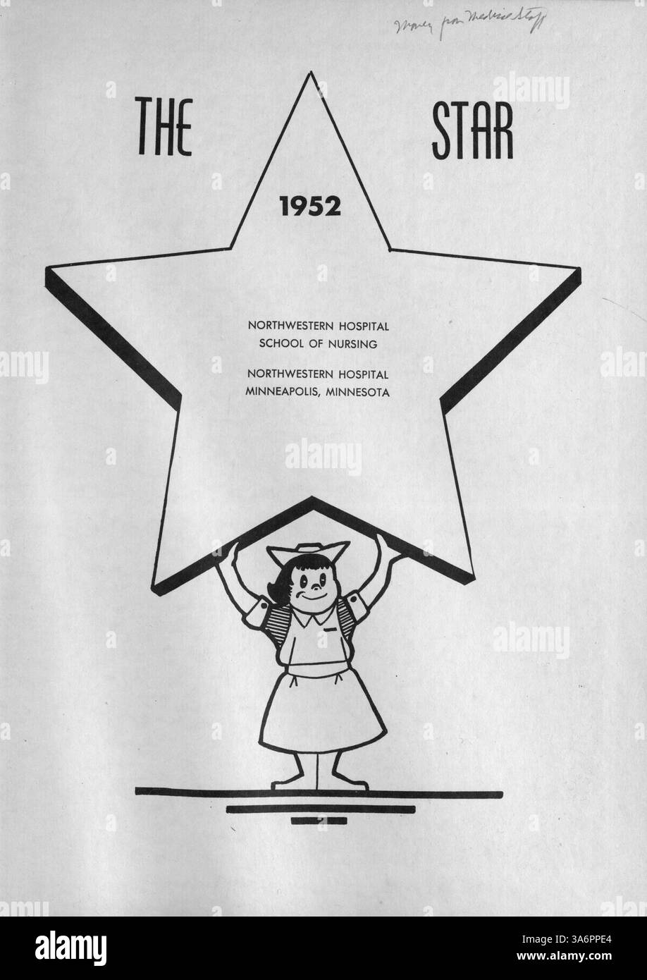 The 1952 yearbook from Northwestern Hospital School of Nursing ...