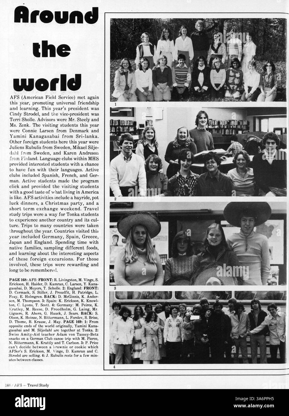 The 'Voyageur' yearbook from Minnetonka High School captures the ...