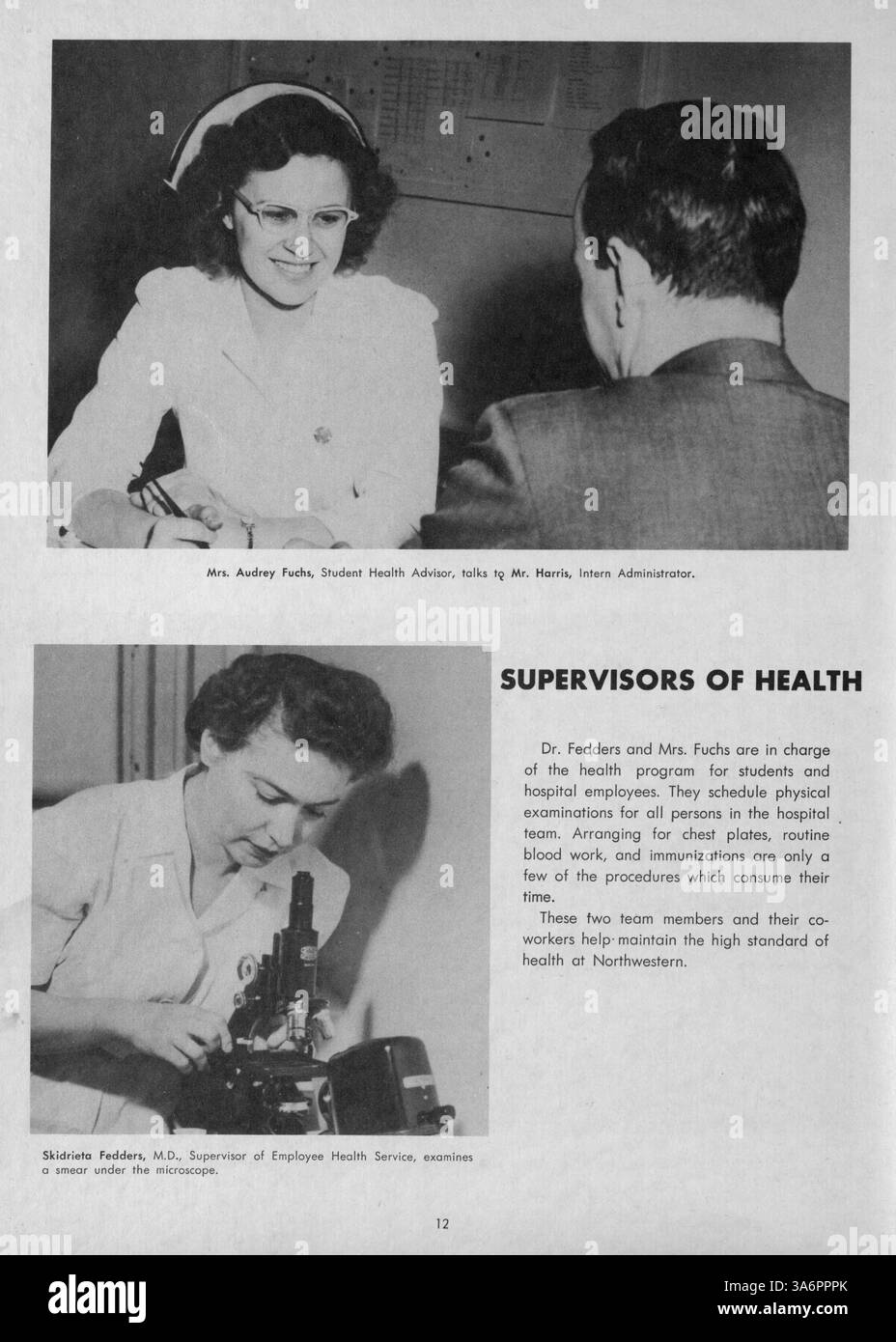 The 1952 yearbook from Northwestern Hospital School of Nursing ...