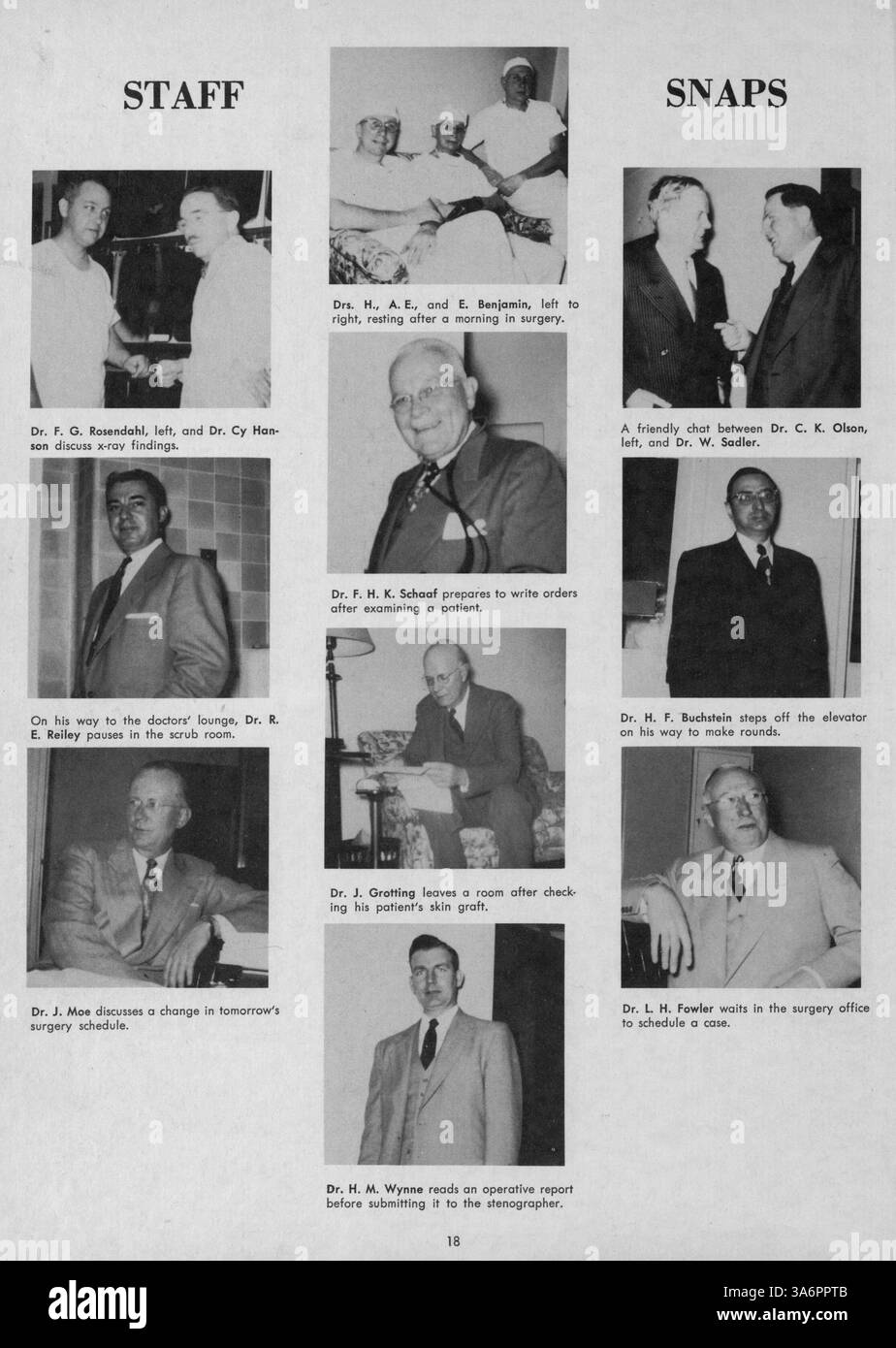 The 1952 yearbook from Northwestern Hospital School of Nursing captures ...