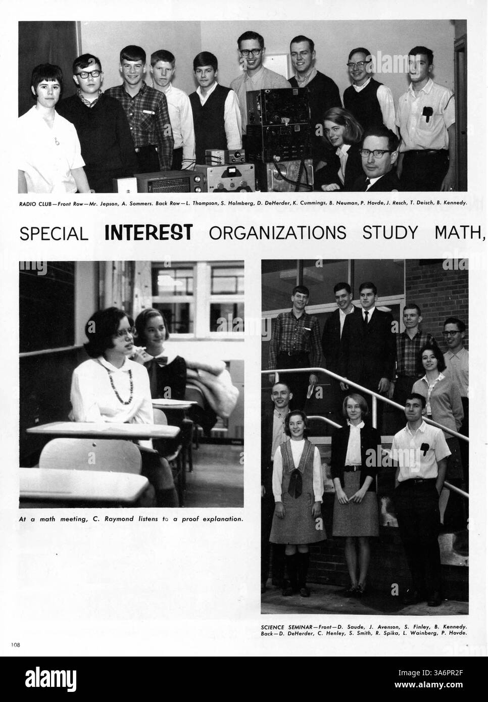This 1966 edition of the Whigrean yearbook from Edina-Morningside High School highlights student ...