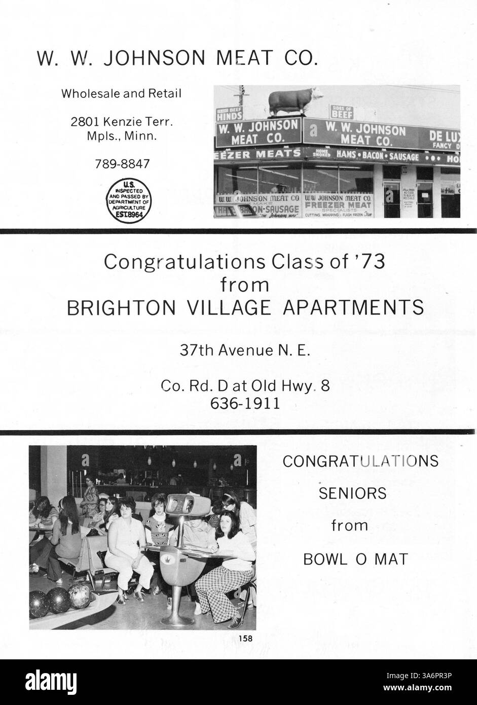 The 1973 'Villager' yearbook from St. Anthony Village High School ...