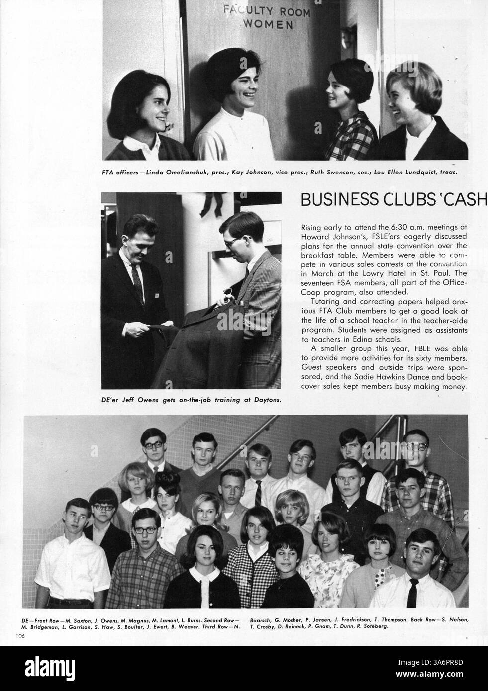 The 1966 Whigrean yearbook from Edina-Morningside High School ...