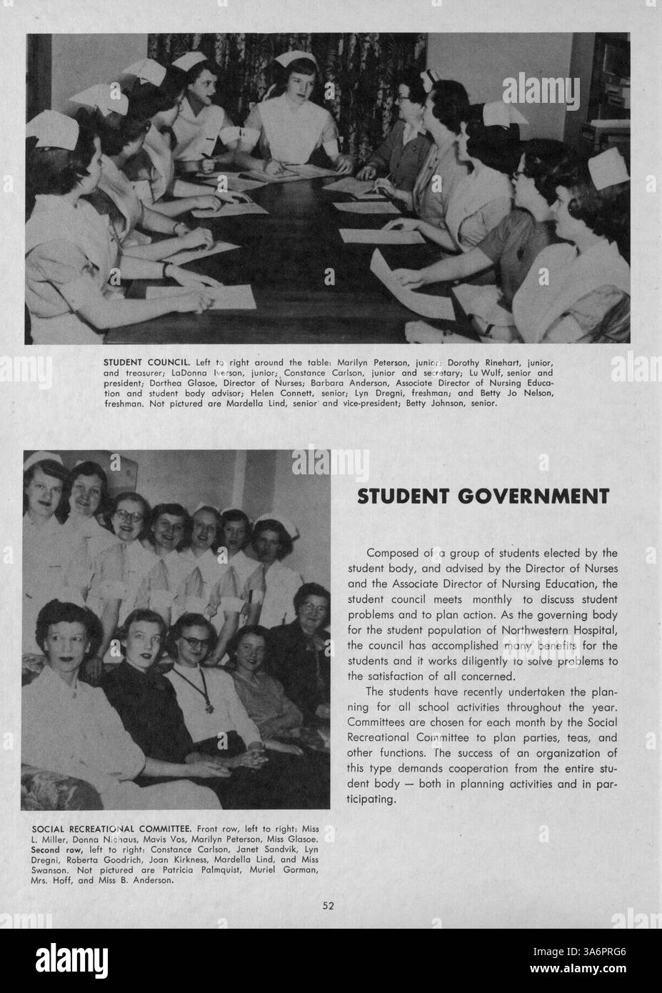 This 1952 yearbook documents the achievements and experiences of ...