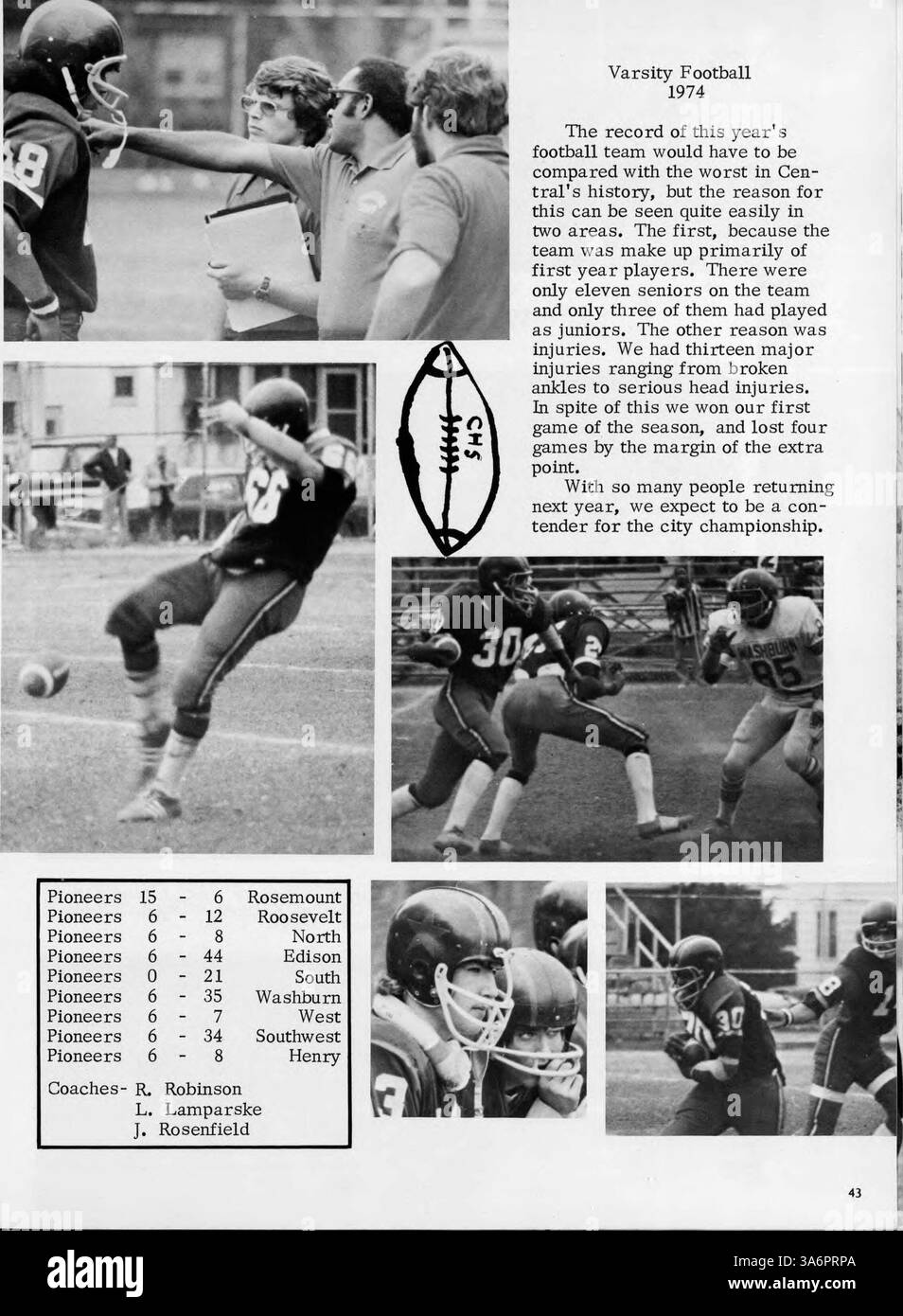 The 1975 Centralian Yearbook provides an overview of student life at ...