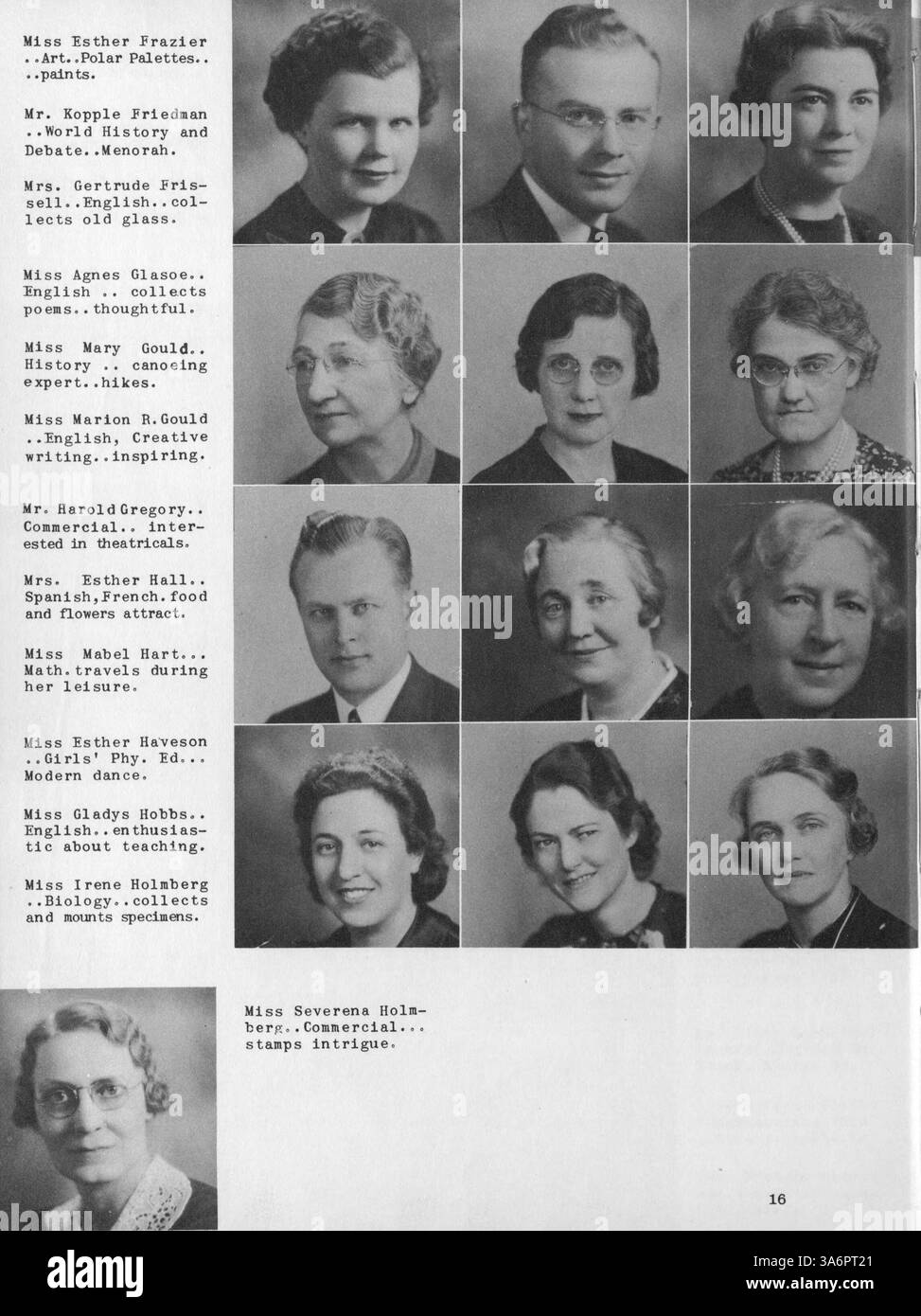 The 1940 Polaris Yearbook from North High School chronicles the events ...