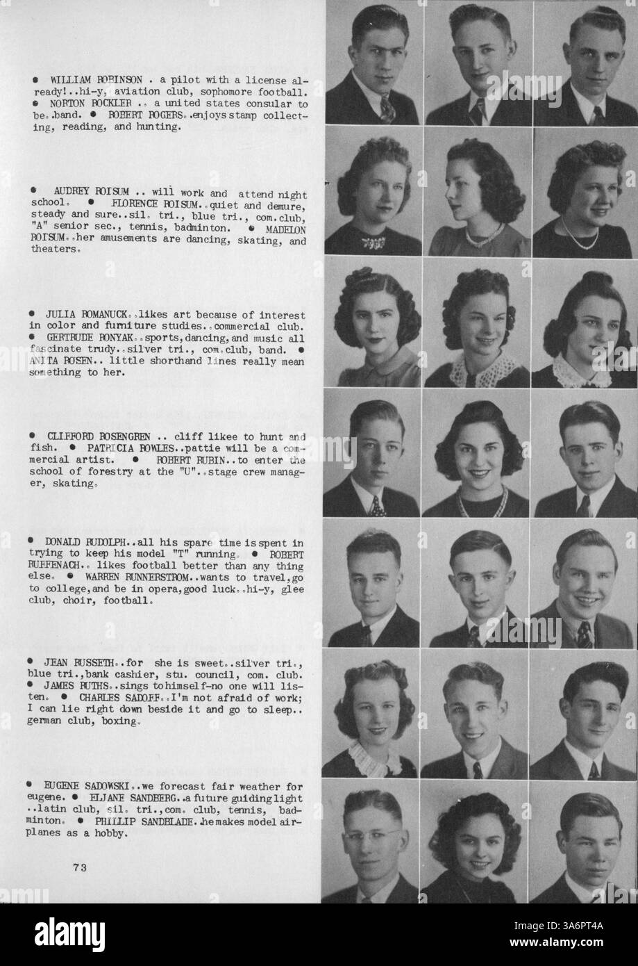 This 1940 edition of the Polaris Yearbook captures the events of the ...
