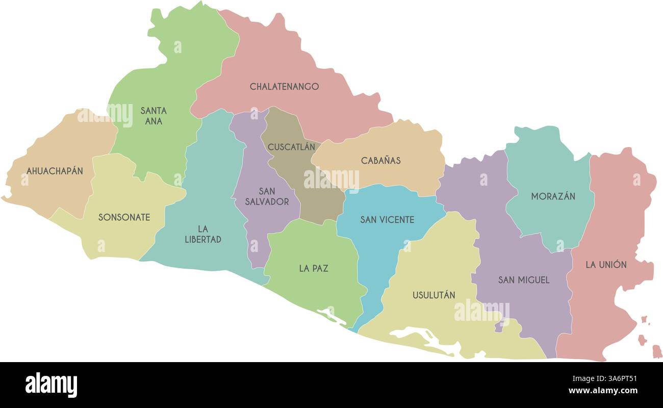 Sonsonate vector map hi-res stock photography and images - Alamy