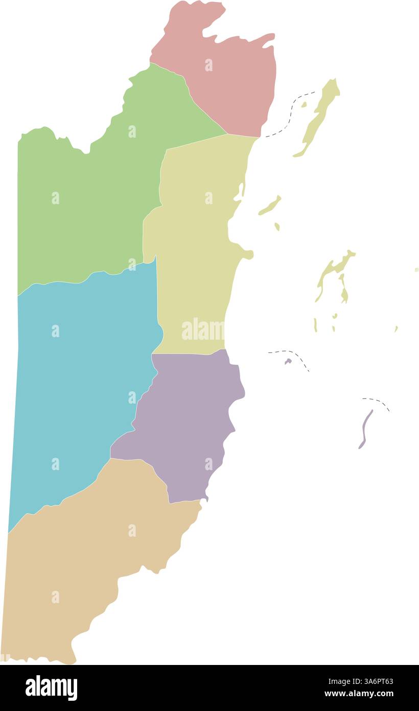 Blank cayo map hi-res stock photography and images - Alamy