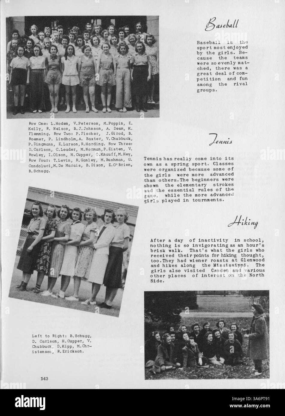 The 1940 Polaris yearbook from North High School documents student life ...