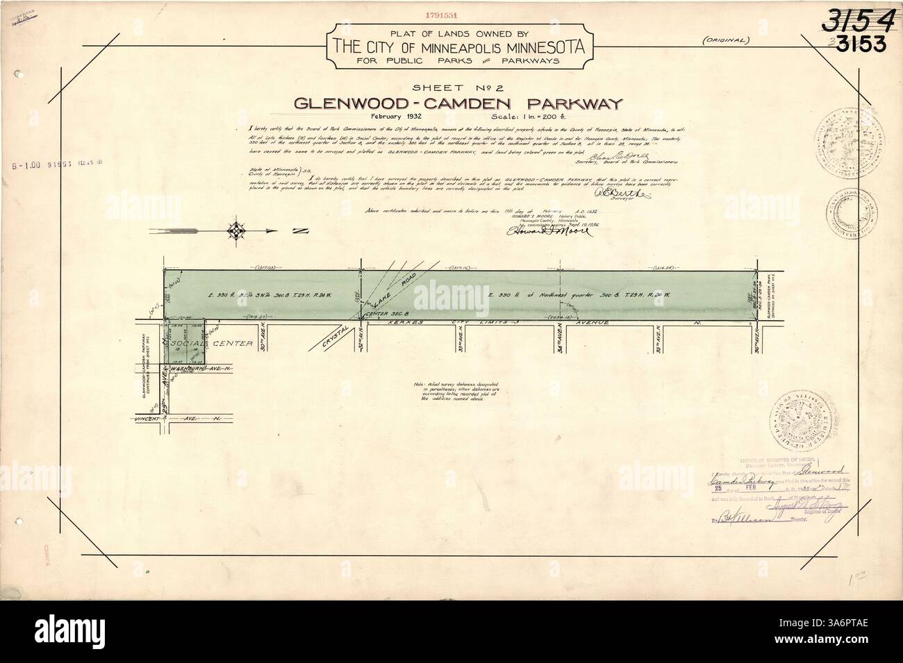 An image of Glenwood-Camden Parkway, an area in Minneapolis, showcasing ...