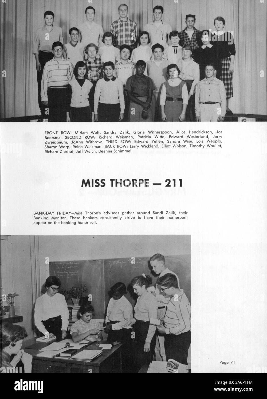 Polaris 56 captures key moments from the 1955-1956 year at North High ...