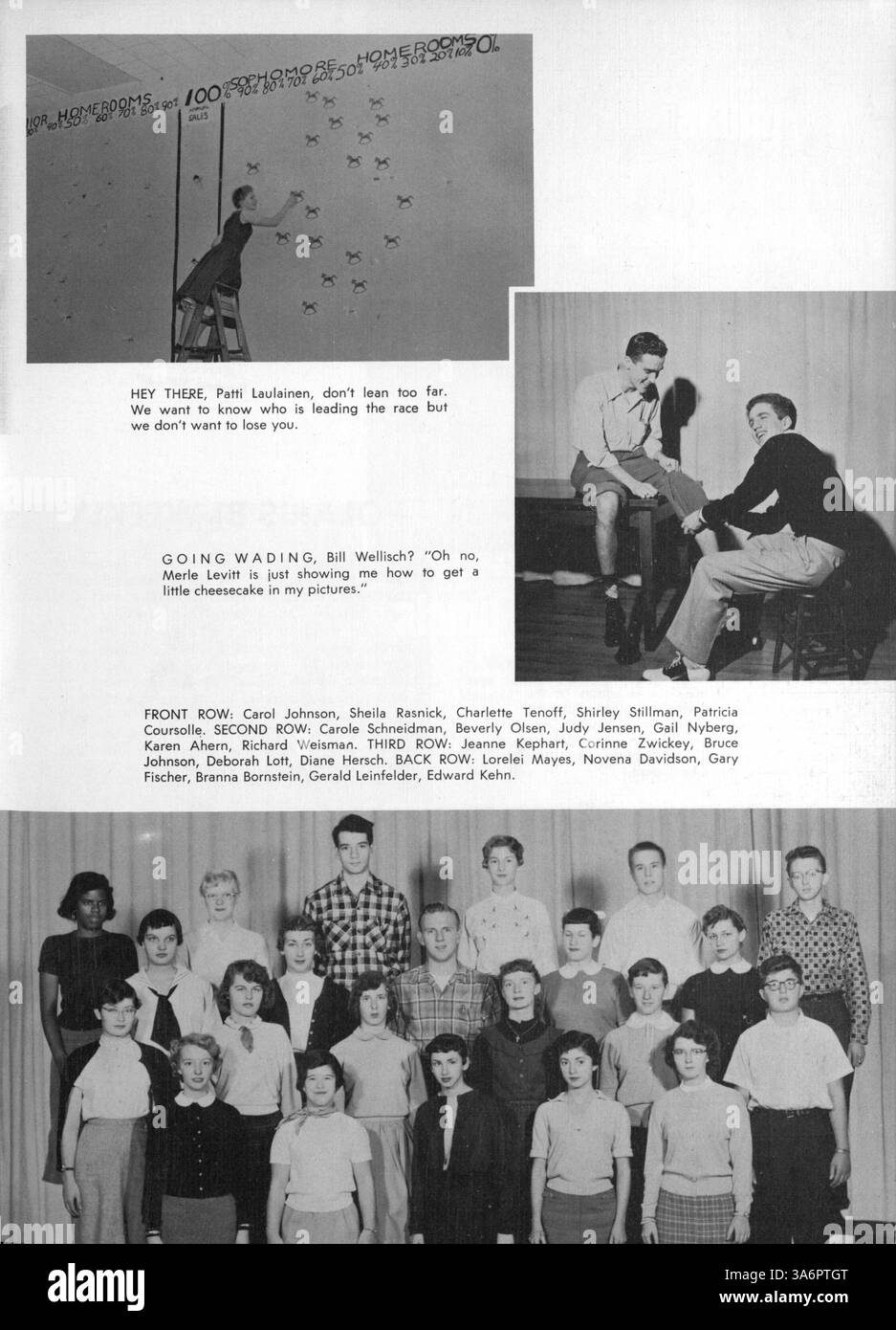 Polaris 56 captures the highlights of the 1955-1956 school year at ...