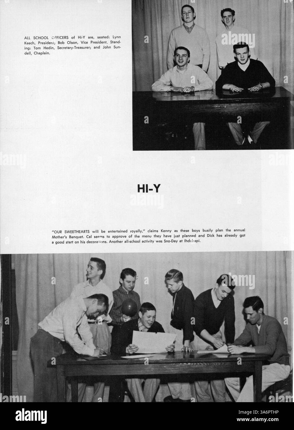 The Polaris 56 yearbook from 1956 captures the events and highlights of ...