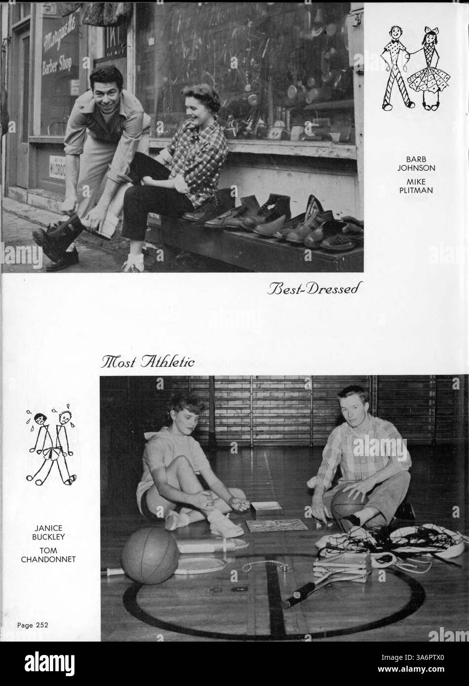 Polaris 56, the 1956 yearbook from North High School, captures key events from the 1955-1956 ...