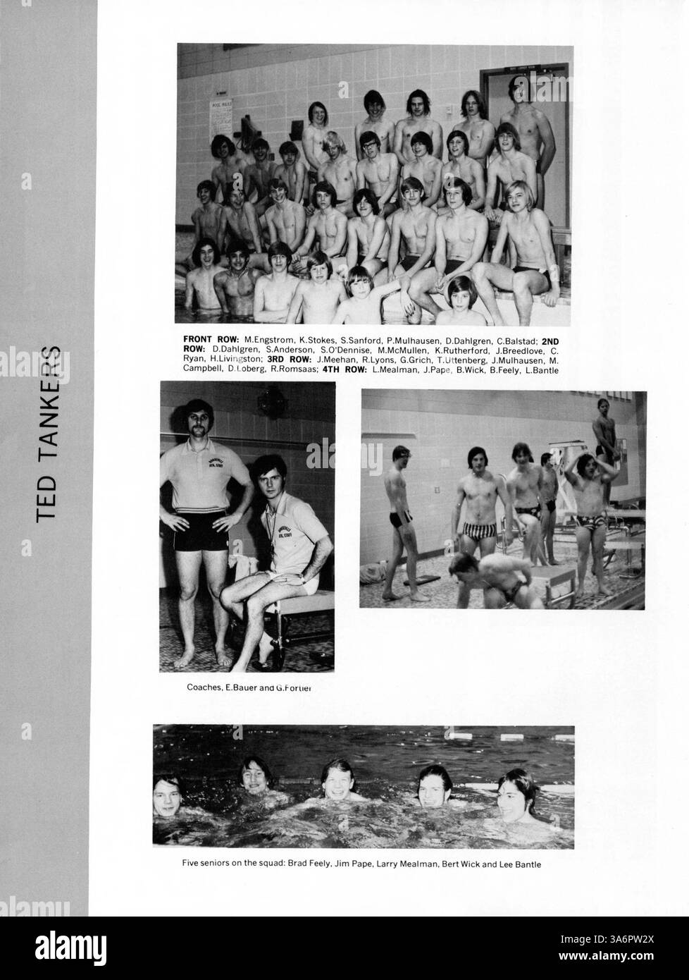 This 1973 Sagamore yearbook from Roosevelt High School documents the ...