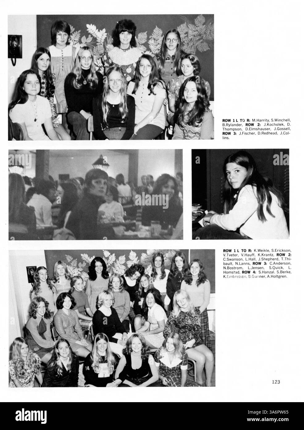 This yearbook from Roosevelt High School in 1973 captures the social ...