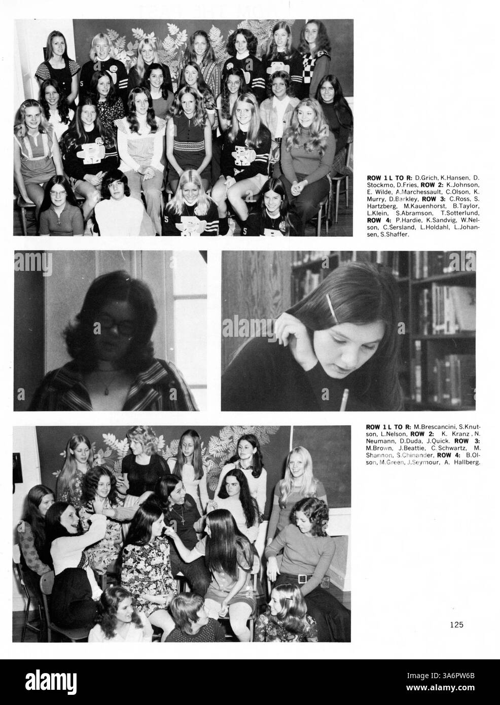 This high school yearbook from 1973 documents the Roosevelt High School ...