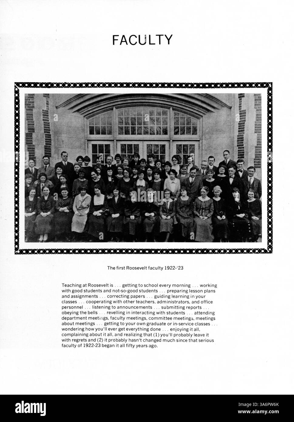 This high school yearbook from 1973 highlights key moments from the ...