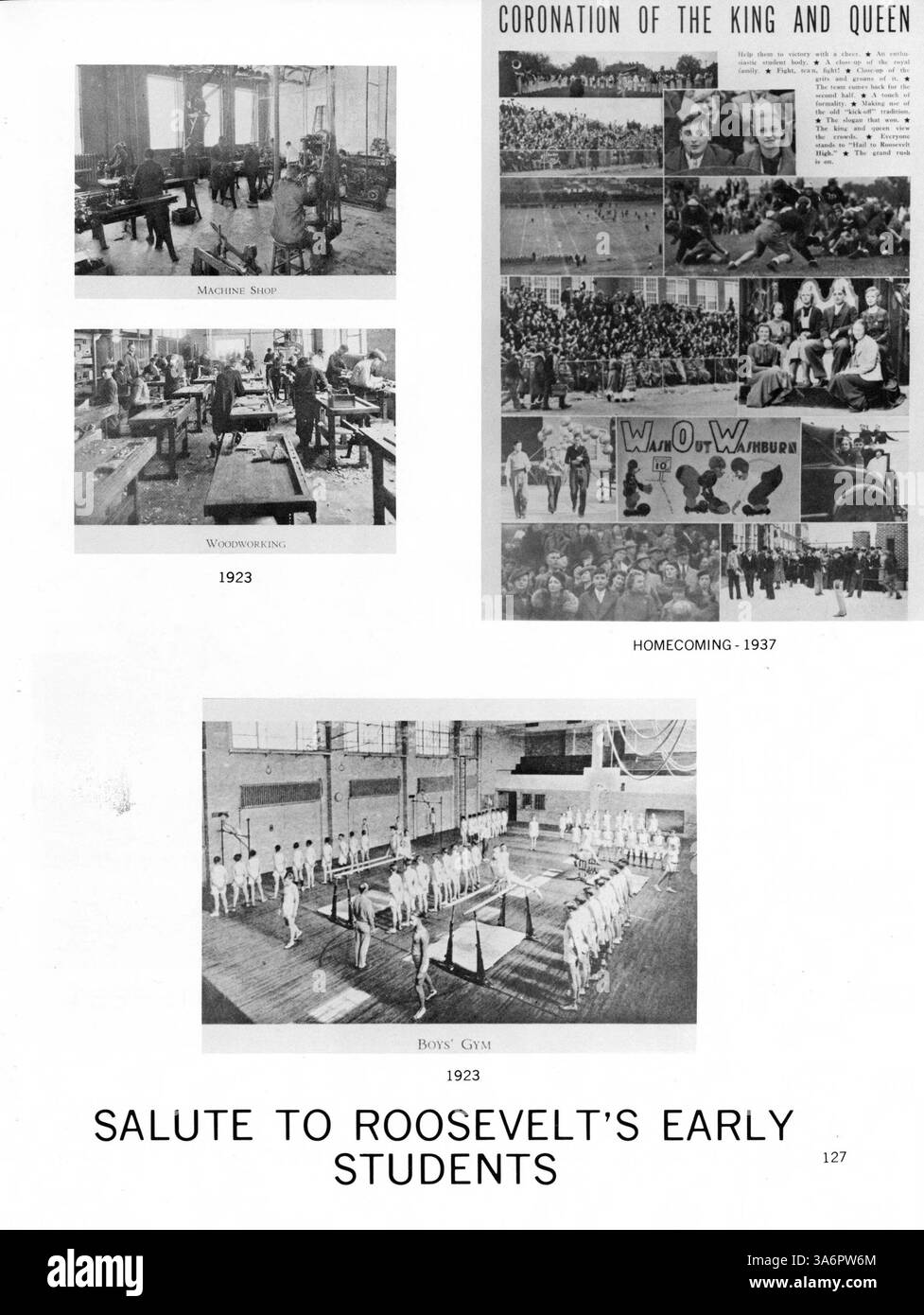 The 1973 Roosevelt High School yearbook provides a glimpse into the ...