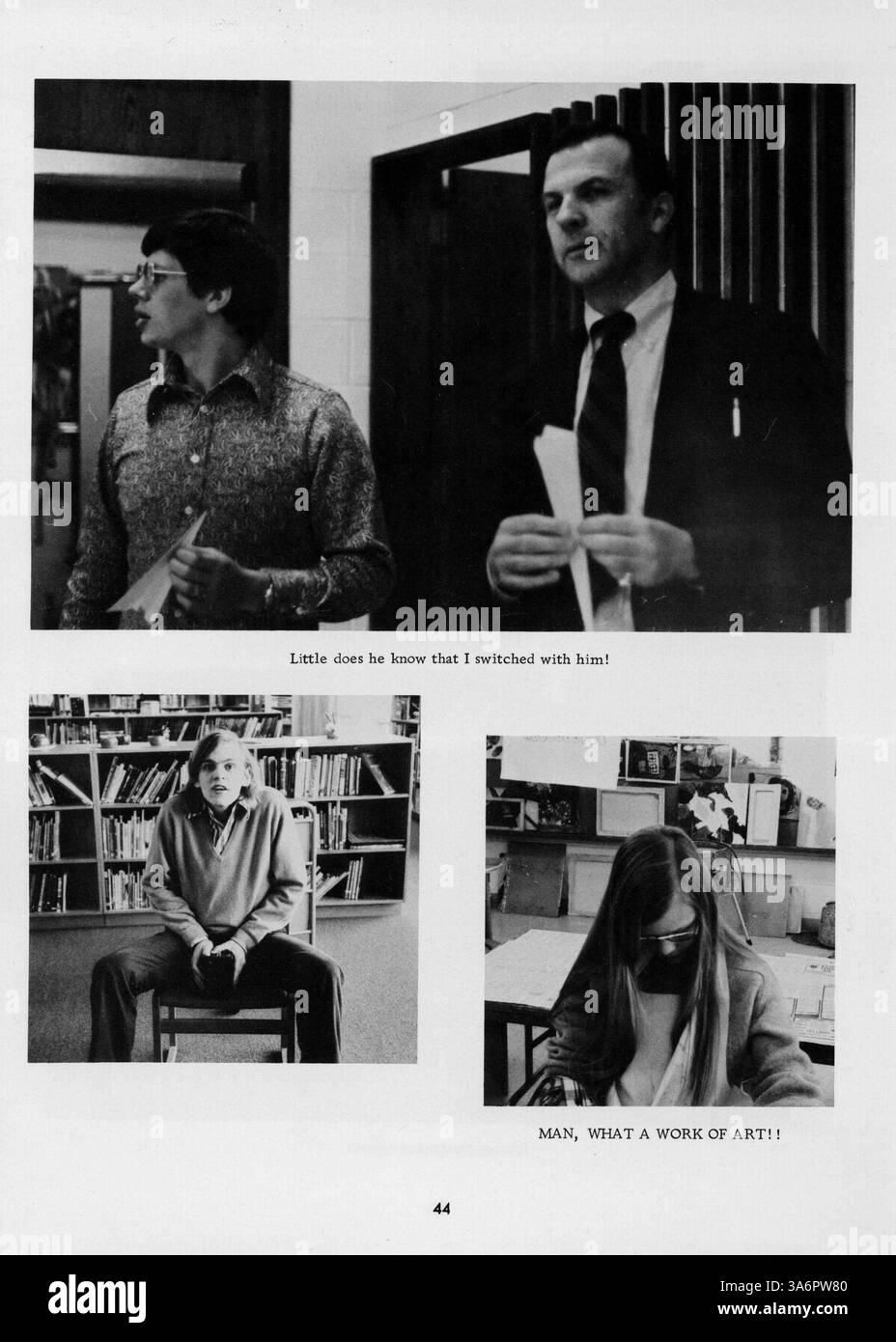 This elementary and middle school yearbook from 1972-1973 includes ...