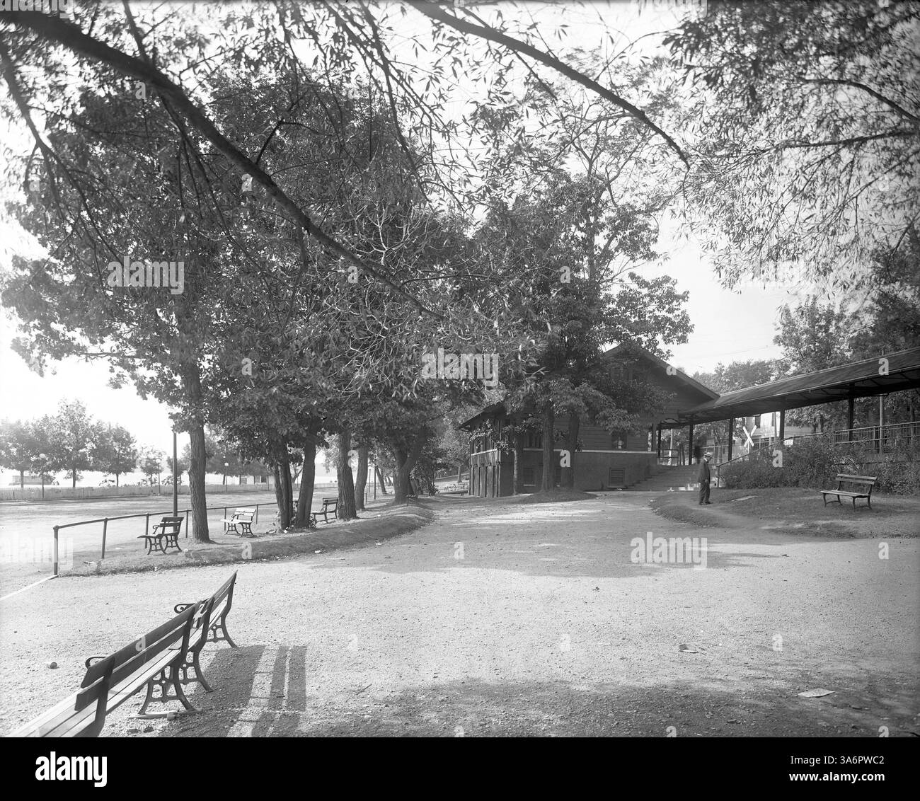 This entry marks the location of the first schoolhouse in Minneapolis ...