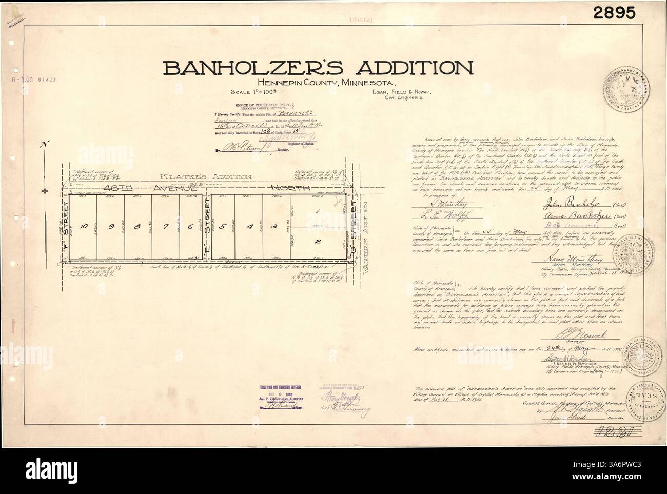 Banholzer's Addition is an area in Minnesota, featured for its ...