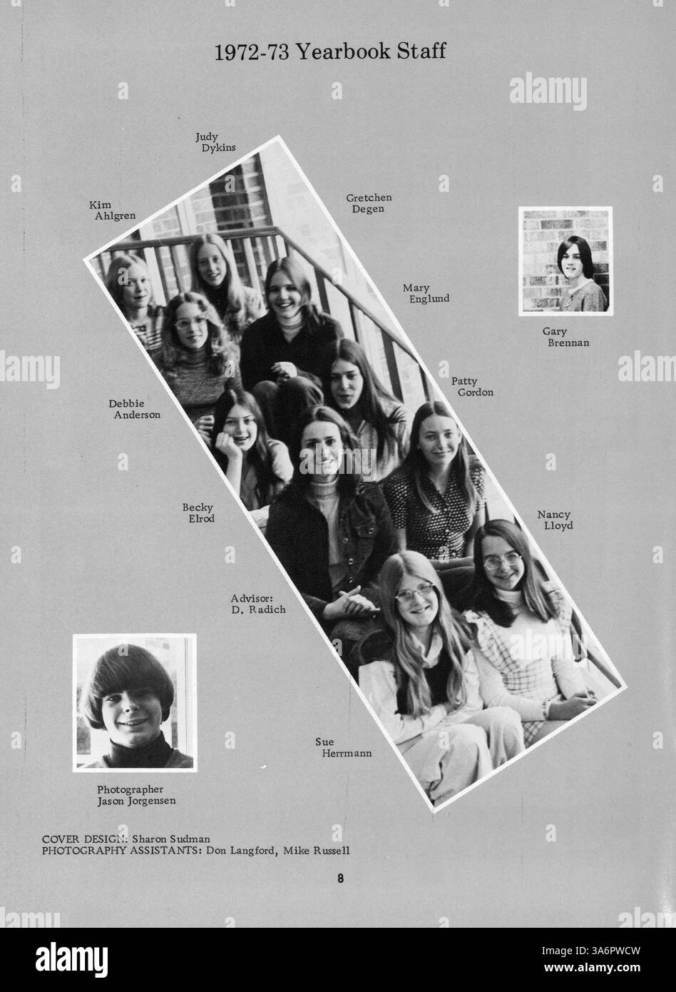 This 1973 yearbook from Olson Jr. High School documents key moments of ...
