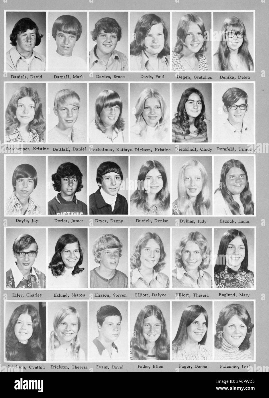 This 1973 yearbook from Olson Jr. High documents the academic year ...