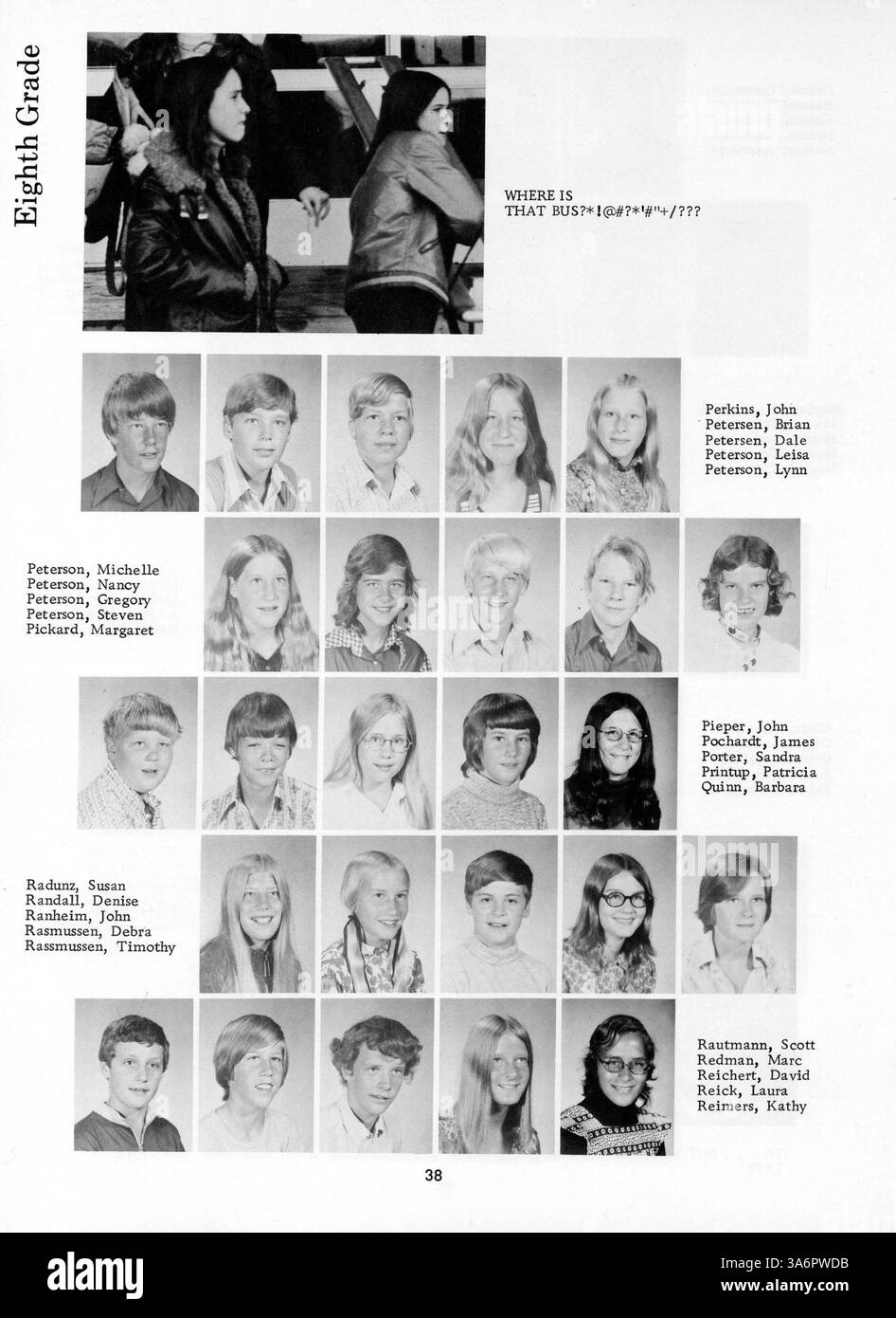 This 1973 yearbook from Olson Jr. High School highlights key activities ...