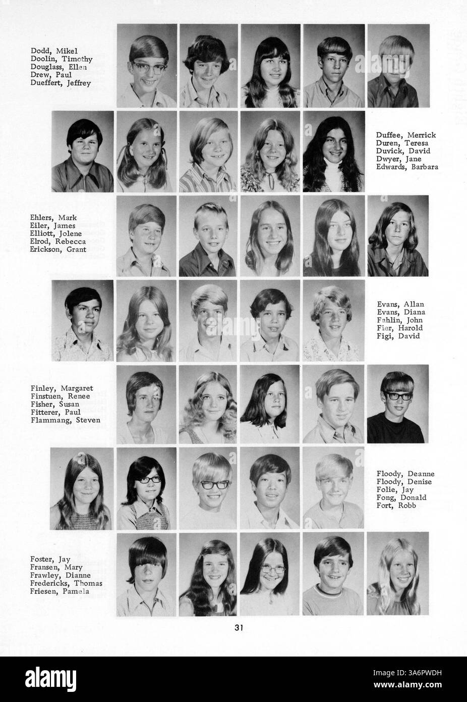 This yearbook from Olson Jr. High School captures key moments from the ...