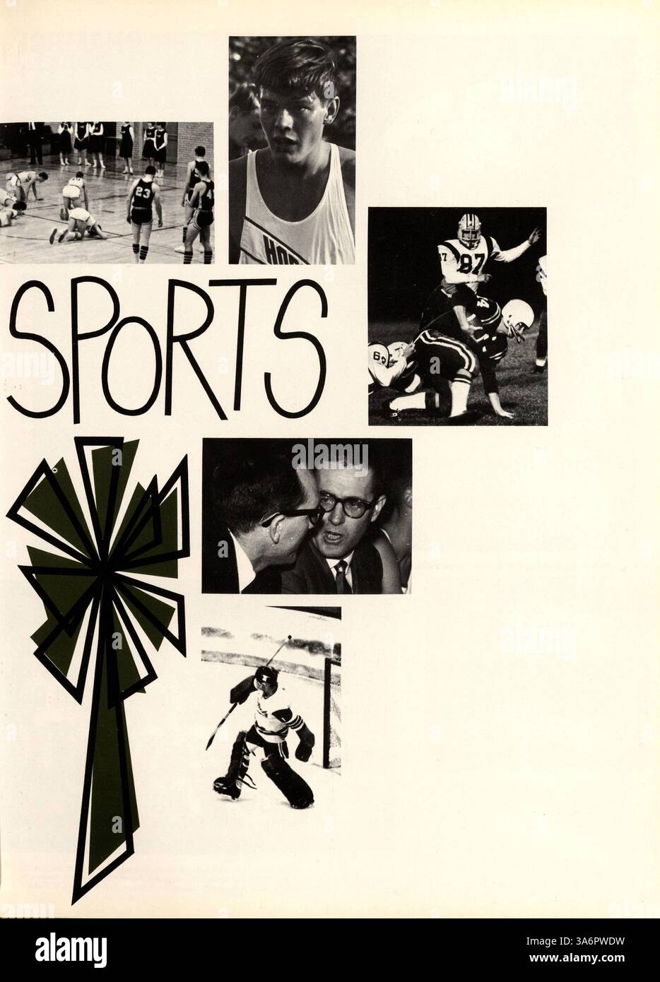 The 1966 Whigrean yearbook from Edina-Morningside High School features athletic achievements ...