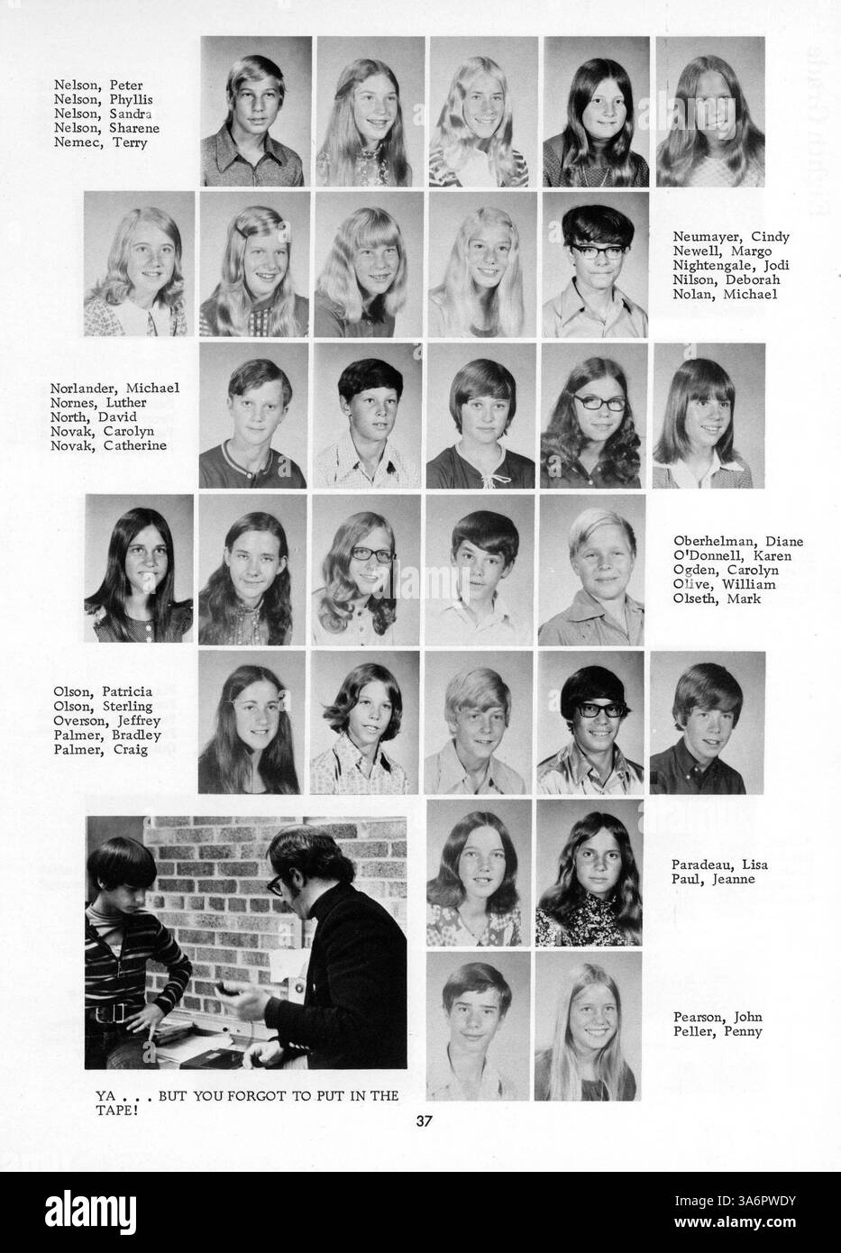 The 1973 Hubert Olson Norseman yearbook showcases students, teachers ...