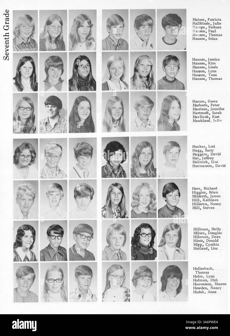 This 1973 yearbook from Olson Jr. High School highlights student life ...