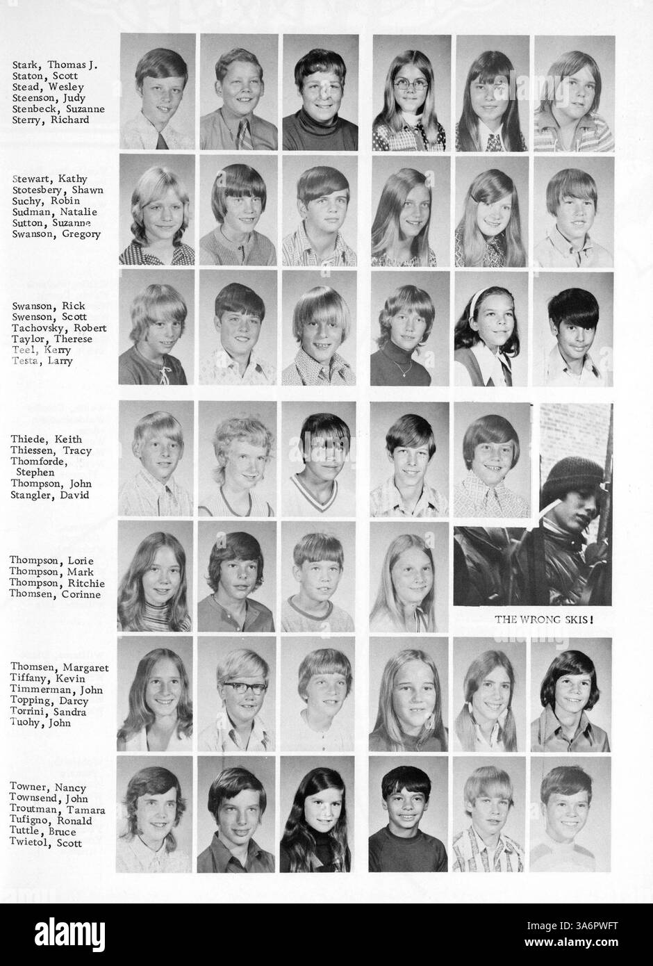 This 1973 yearbook captures the highlights of student life at Olson Jr ...
