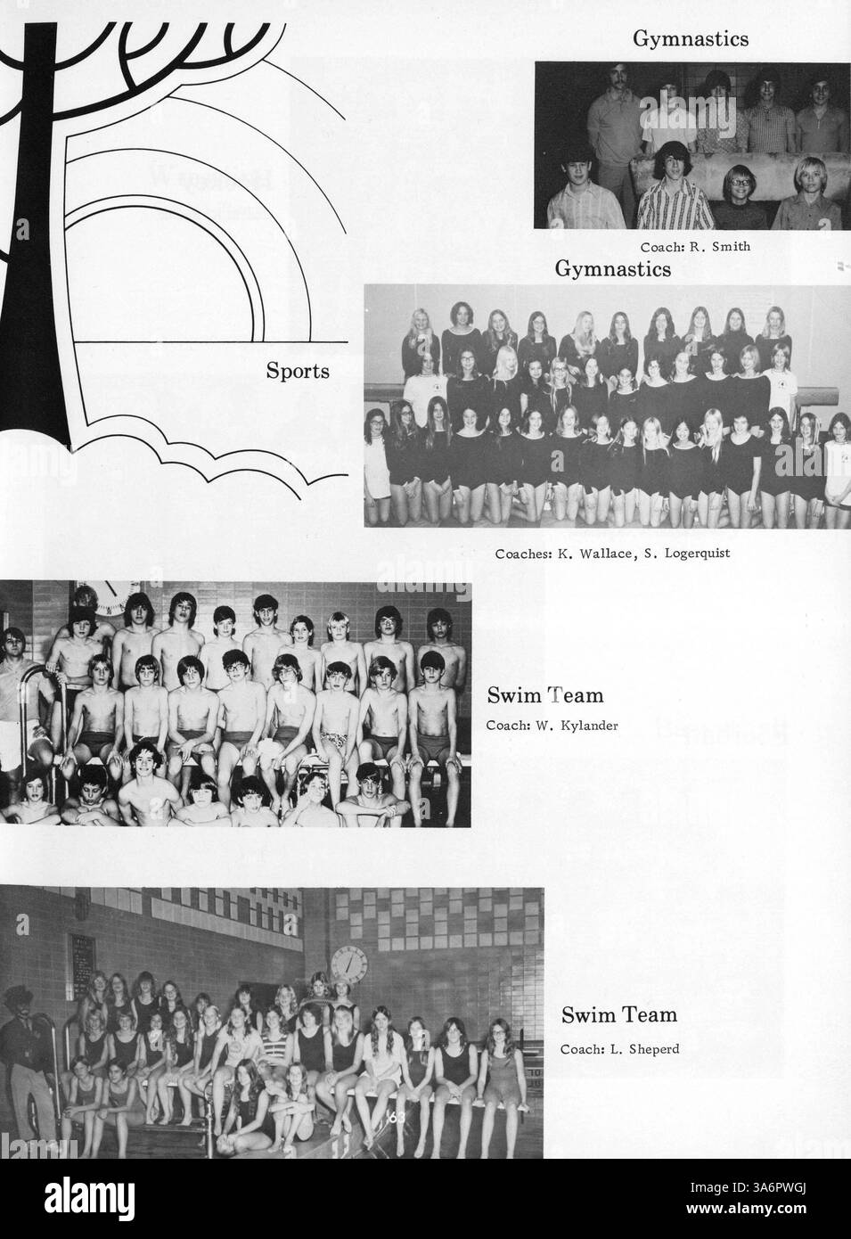This 1973 Olson Jr. High Yearbook captures key moments from student ...