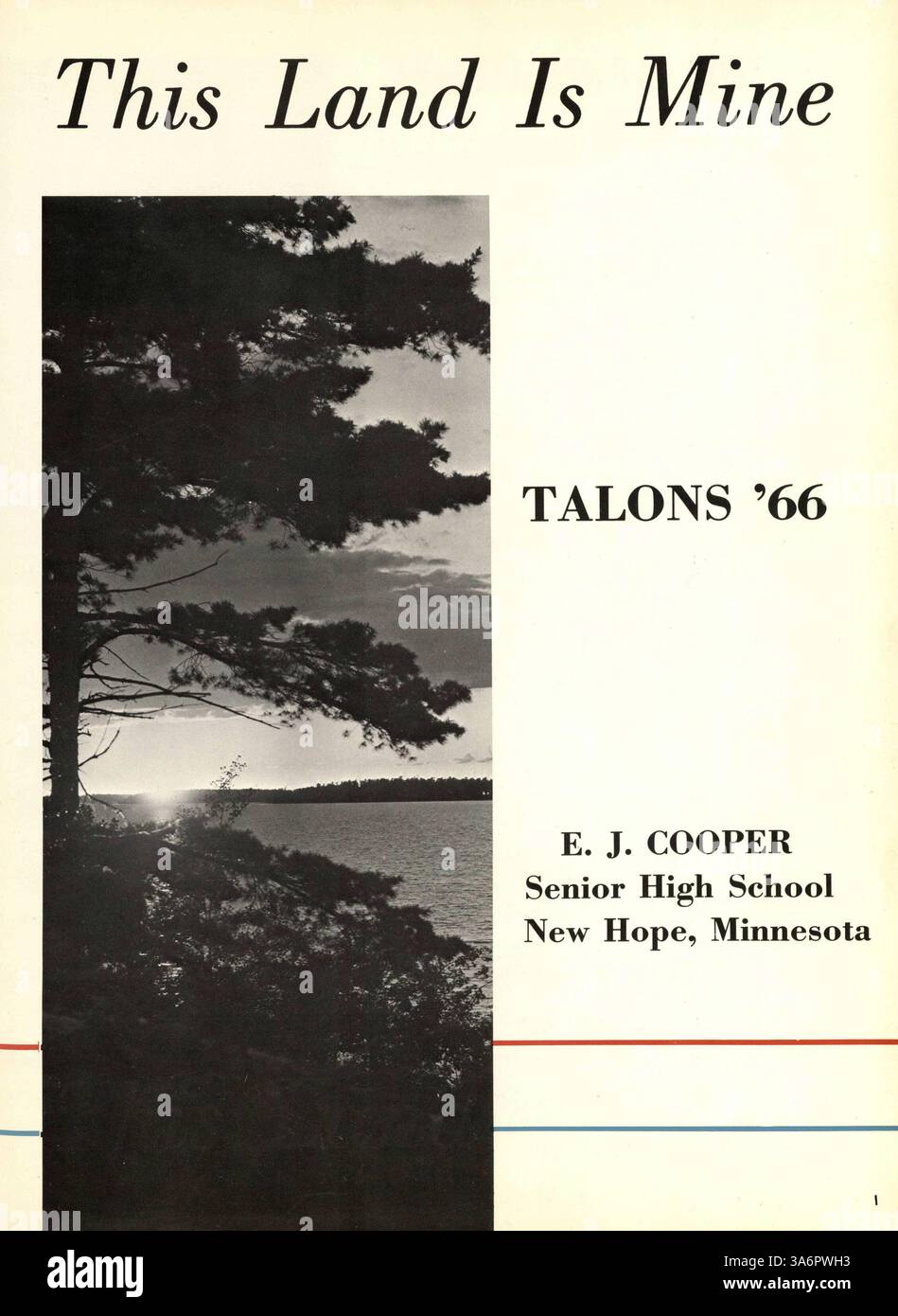 The 1966 edition of Cooper High School's Talons Yearbook highlights ...