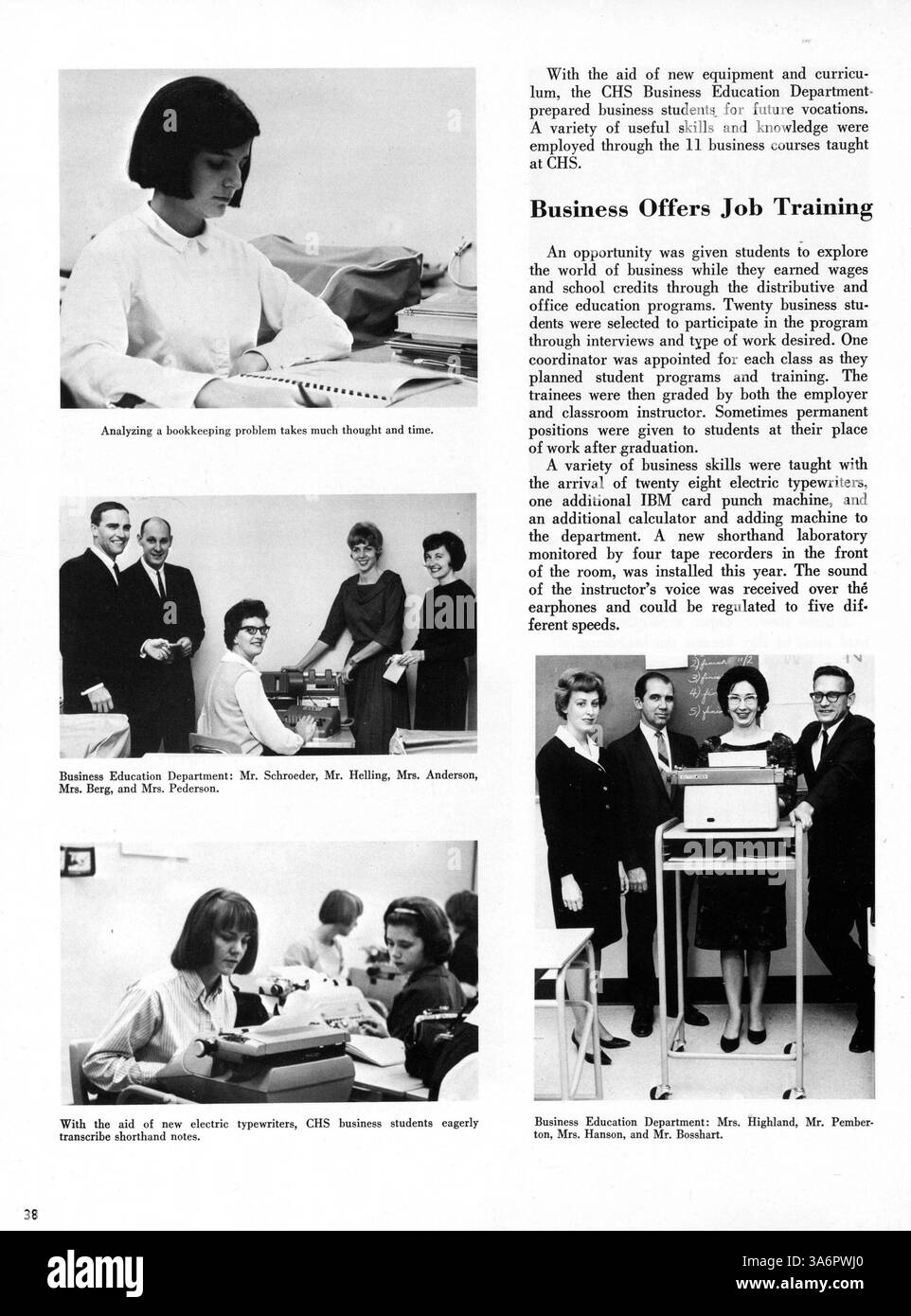 This 1965 high school yearbook captures student achievements Cut Out ...