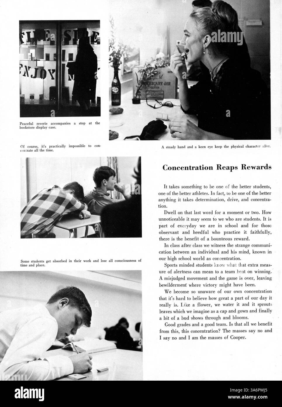This 1966 Talons Yearbook from Cooper High School features ...