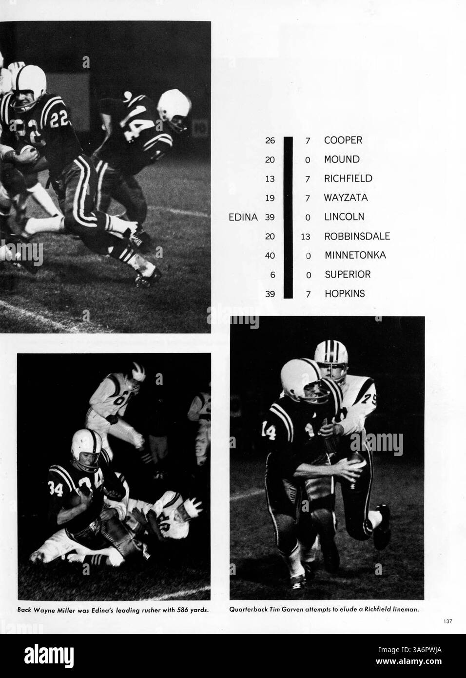 The 1966 edition of the Whigrean yearbook from Edina-Morningside High School includes student ...