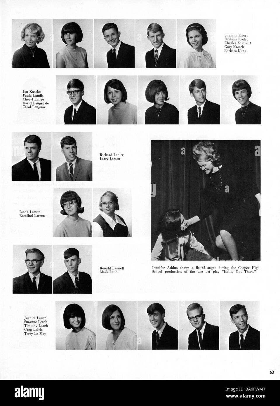 This 1966 Talons Yearbook from Cooper High School documents the ...