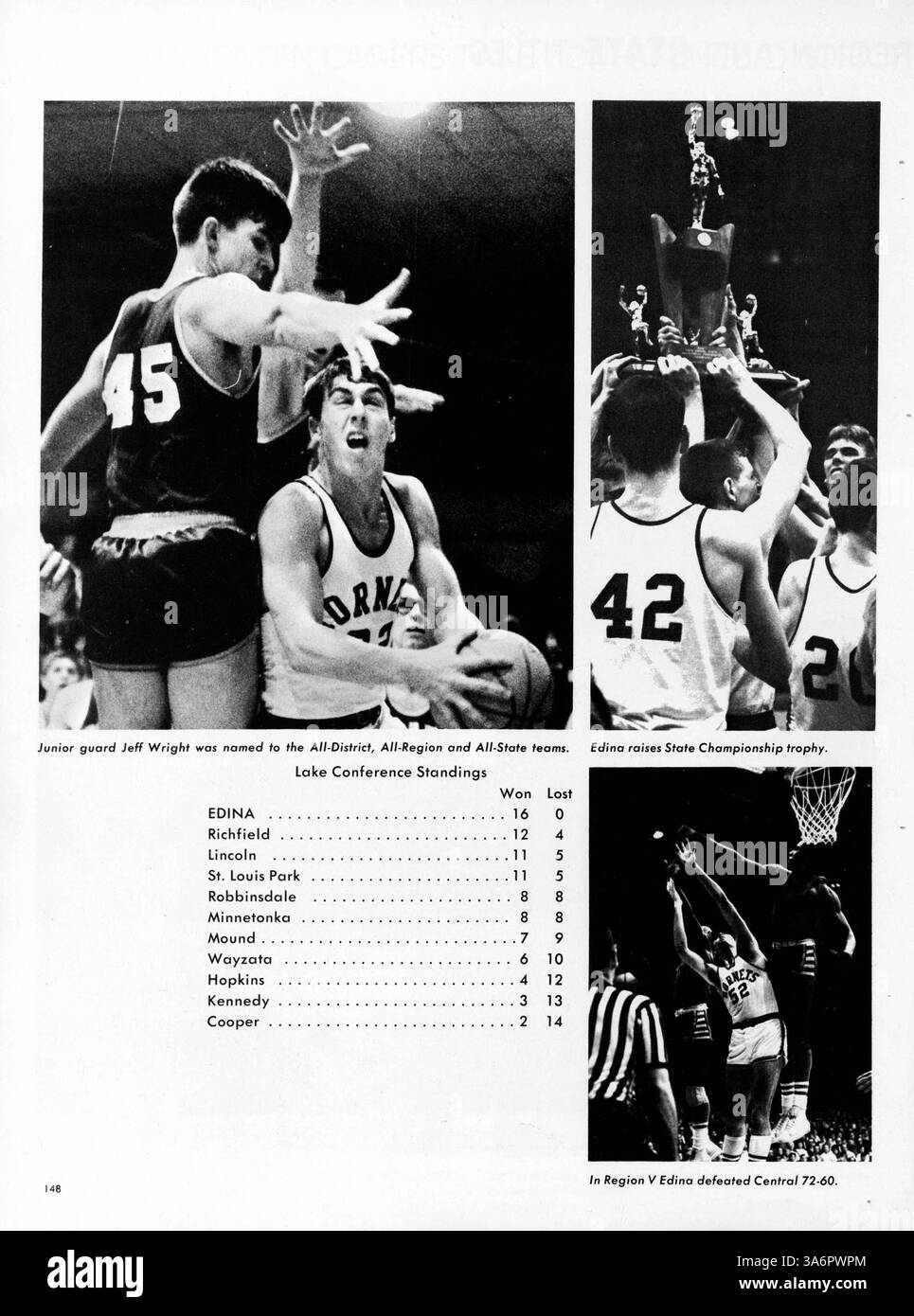 The 1966 Whigrean yearbook from Edina-Morningside High School documents the academic and ...
